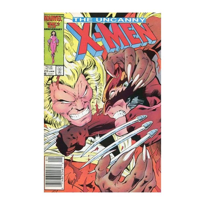 Uncanny X-Men (1963) # 213 NS (4.0-VG) Psylocke joins the X-Men House ...