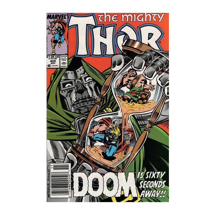 Thor (1962) # 409 Mark Jewelers (7.0-FVF) Dr. Doom, 1st Eric Masterson ...