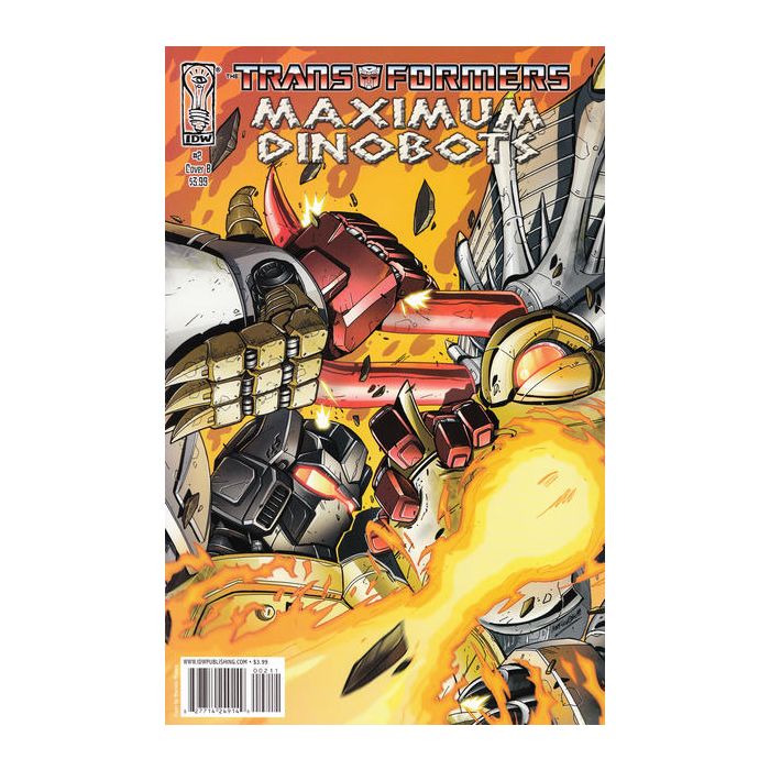 Transformers Maximum Dinobots (2008) # 2 Cover B (7.0-FVF) Variant ...