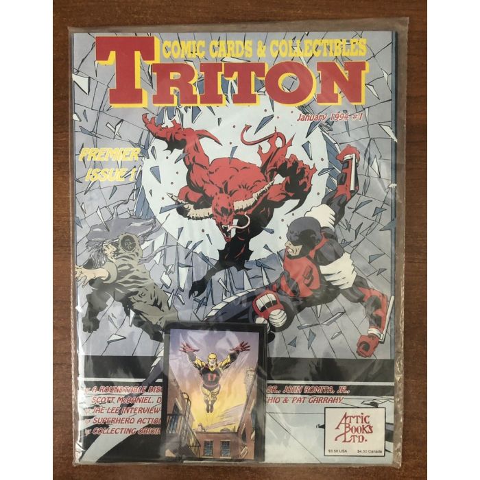 Triton Comic Cards and Collectibles Magazine (1994) # 1 SP (7.0-FVF ...