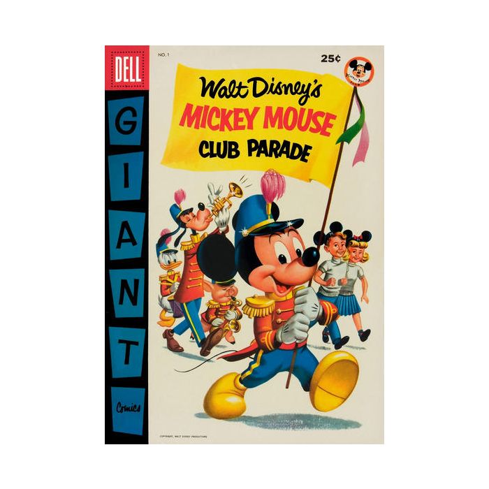 Walt Disney's Mickey Mouse Club Parade (1955) # 1 (3.0-GVG) House Of M ...