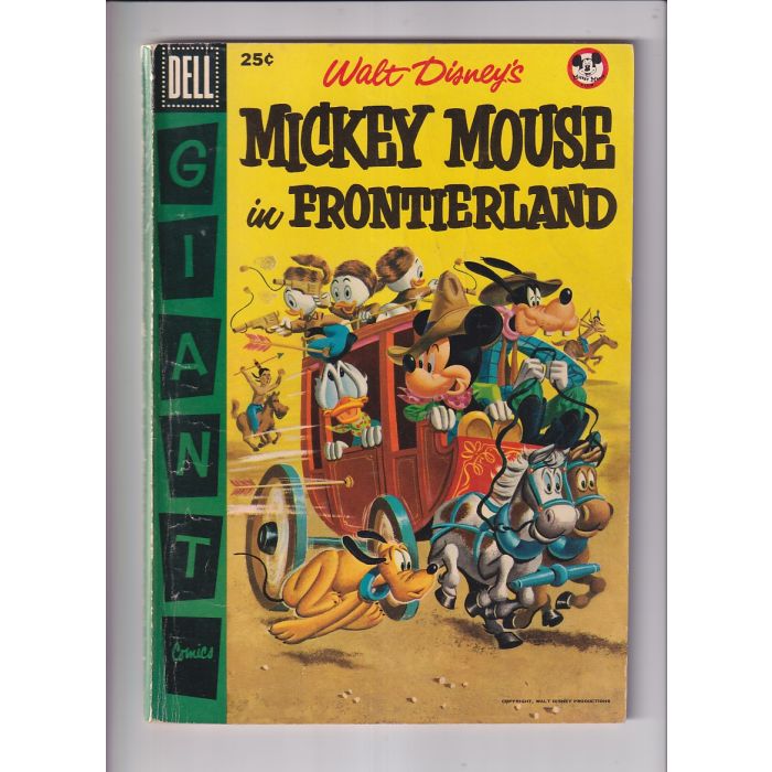 Walt Disney's Mickey Mouse in Frontierland (1956) # 1 (4.0-VG) (2054029 ...