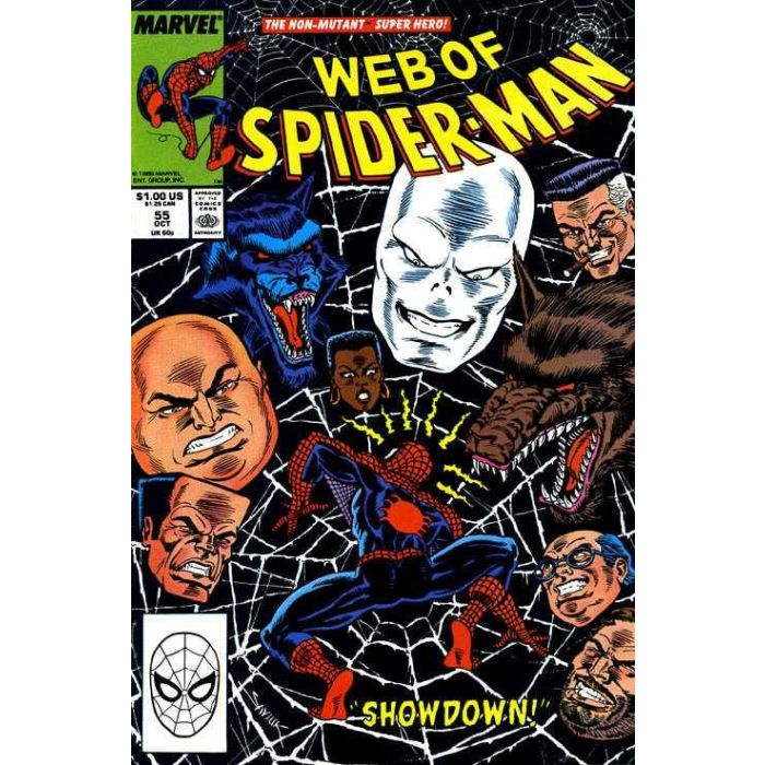 Web of Spider-Man (1985) # 55 (5.0-VGF) Kingpin, Chameleon House Of M ...