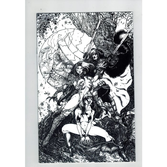 Witchblade Magdalena Vampirella Convergence (2004) # 1 DF A Sketch (7.5 ...