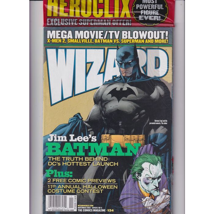 Wizard The Comics Magazine (1991) # 134 B Sealed Polybag (9.0-VFNM ...