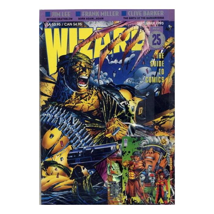 Wizard The Comics Magazine (1991) # 25 Opened Polybag (9.0-VFNM) House ...