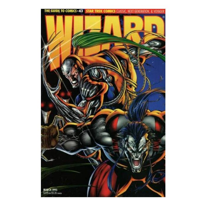 Wizard The Comics Magazine (1991) # 43 with Poster (6.0-FN) House Of M ...