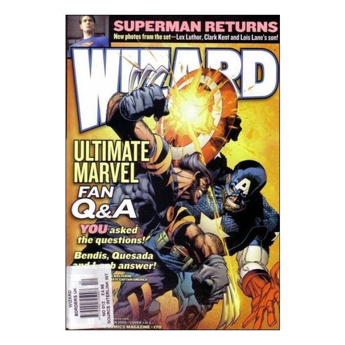 Wizard The Comics Magazine (1991) # 170 Cover A Sealed Polybag (9.0 ...