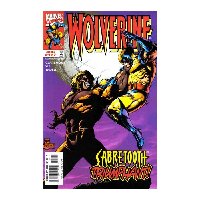 Wolverine (1988) # 127 (9.0-VFNM) Sabretooth, Hydra, The Hand House Of ...