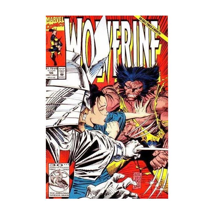 Wolverine (1988) # 56 (9.0-VFNM) Gambit, Jubilee, Sunfire, Silver ...