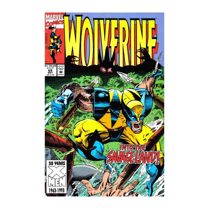 Wolverine (1988) # 69 (9.0-VFNM) Jubilee, Rogue, Savage Land House Of M ...