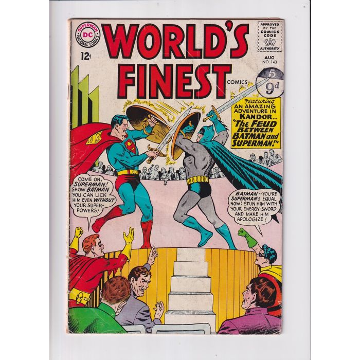 World's Finest (1941) # 143 (3.0-GVG) (1323614) House Of M Comics