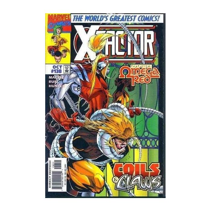 X-Factor (1986) # 138 (7.0-FVF) Sabretooth vs. Omega Red House Of M Comics